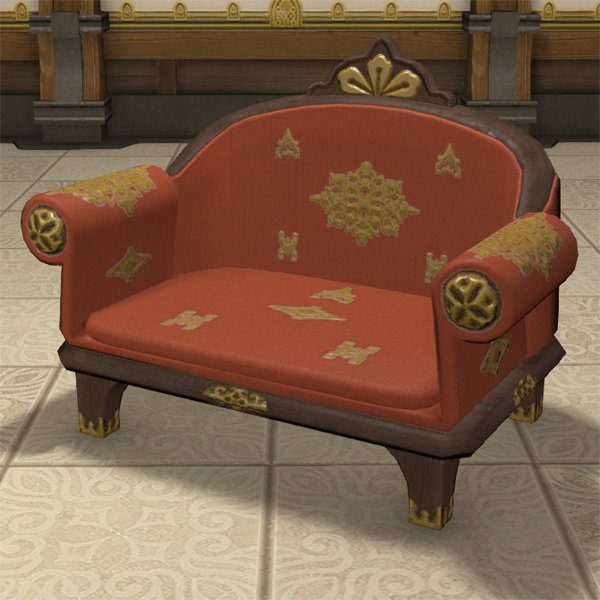 Hingan Chair FFXIV Housing - Chair/Bed